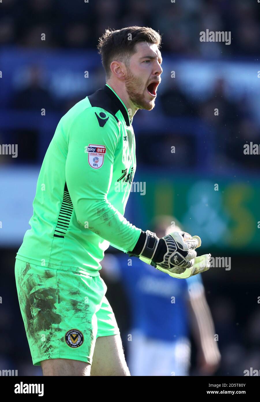 Joe Day, Newport County goalkeeper Stock Photo - Alamy