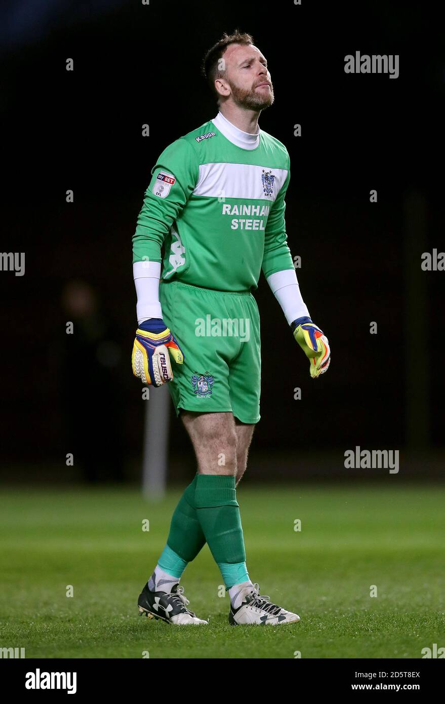 Bury's Goalkeeper Joe Murphy Stock Photo - Alamy