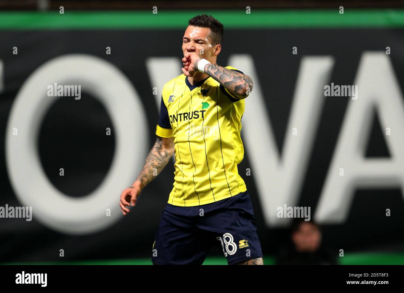 Marvin Johnson, Oxford United Stock Photo - Alamy