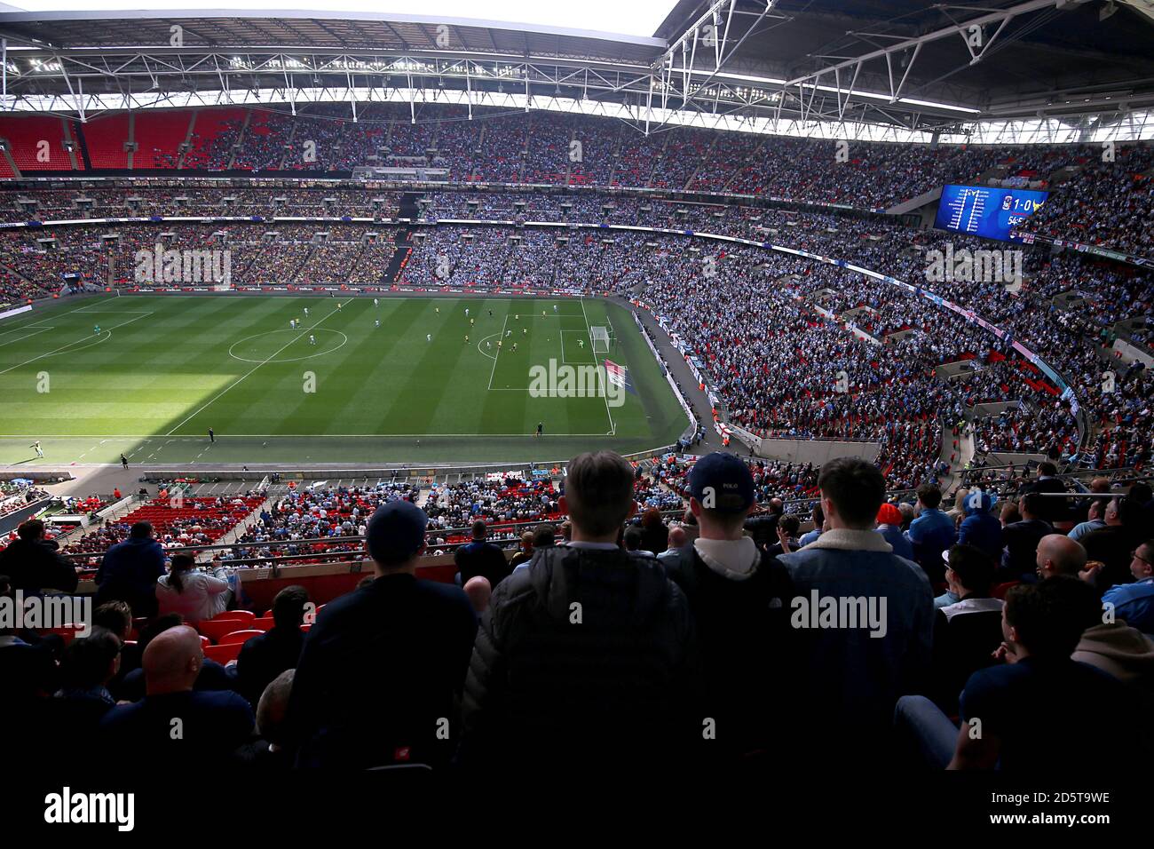 General view of match action Stock Photo - Alamy