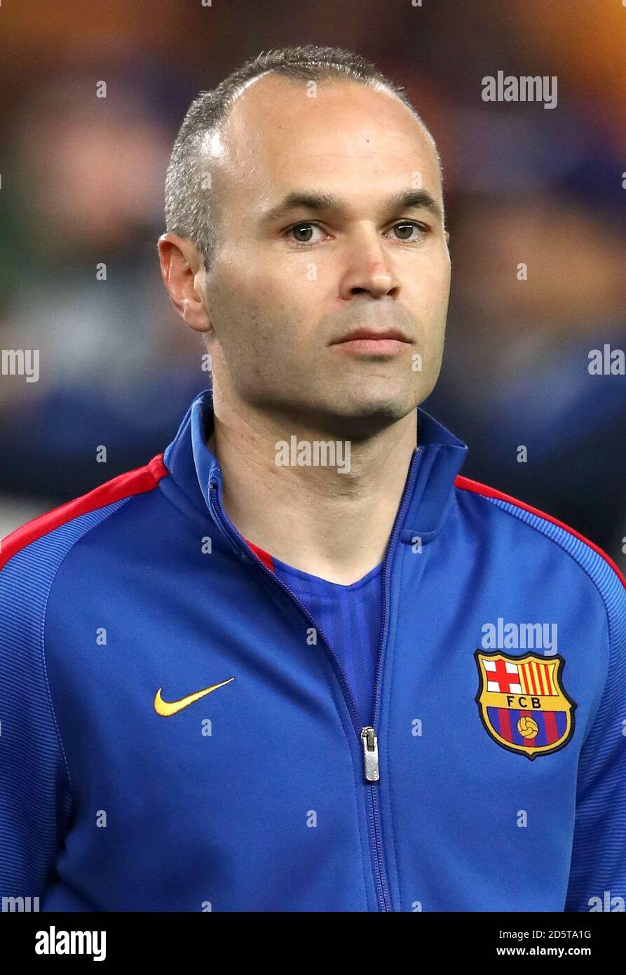 Andres iniesta portrait hi-res stock photography and images - Alamy