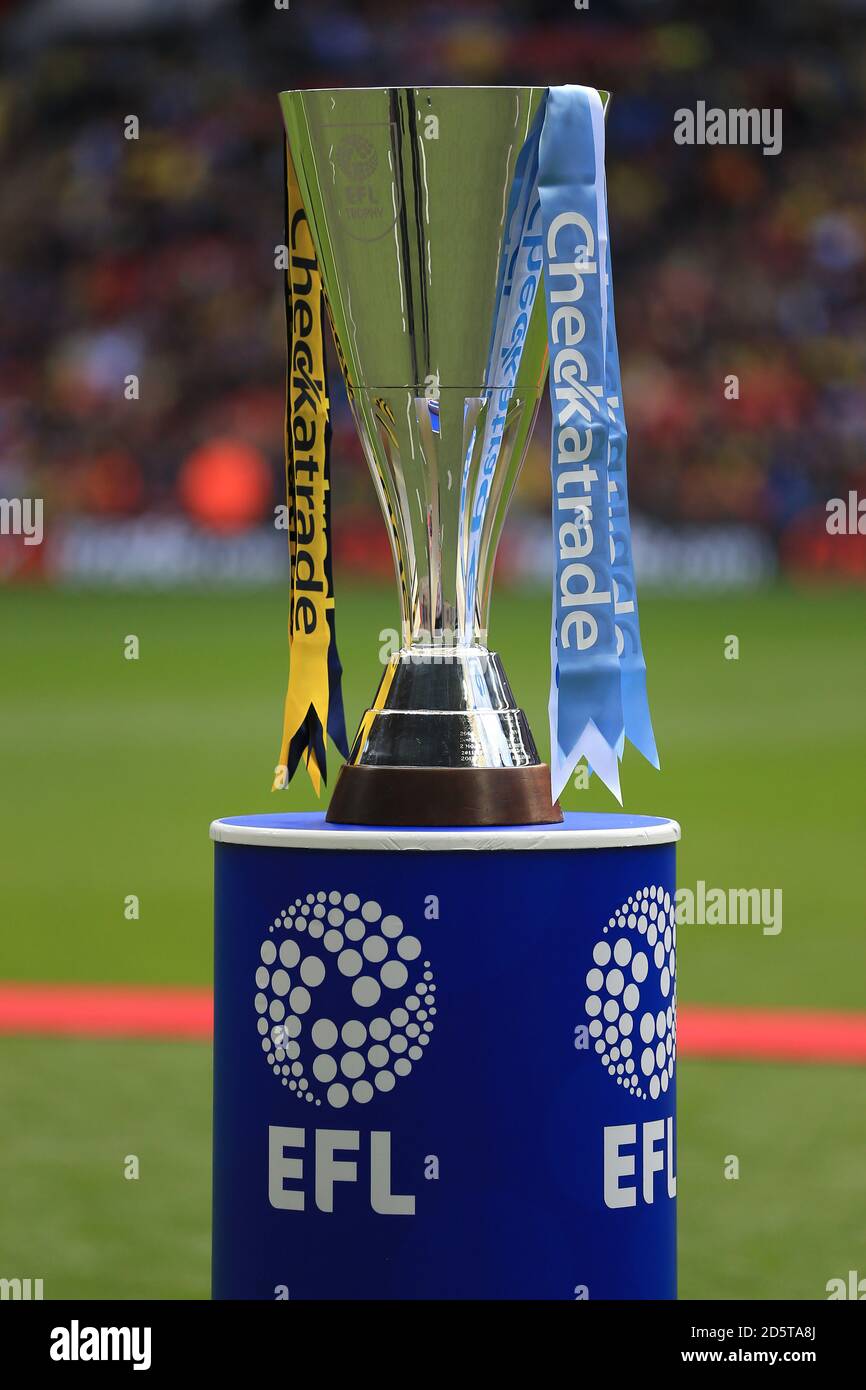 Efl trophy plinth hi-res stock photography and images - Alamy