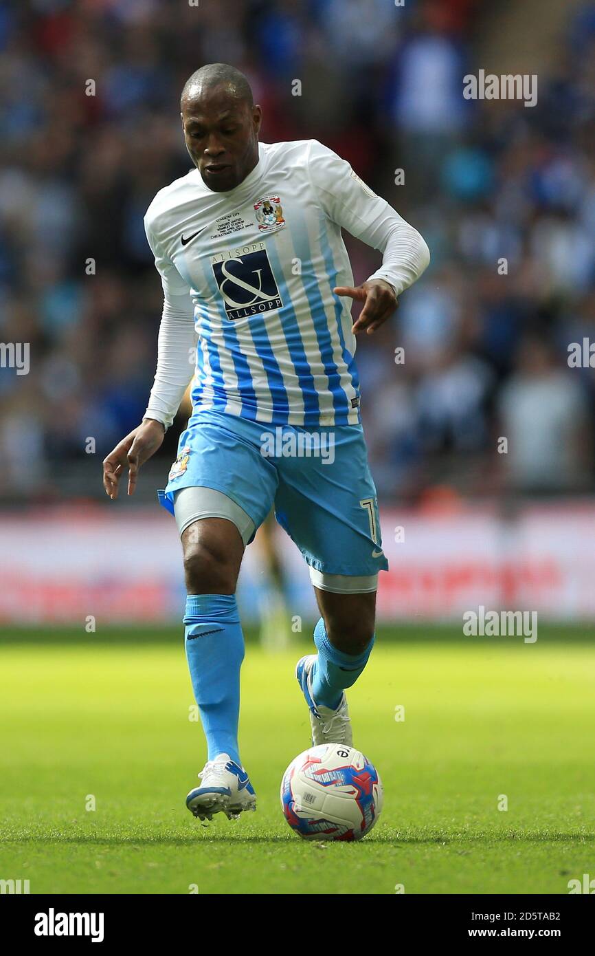 Coventry City's Kyel Reid Stock Photo - Alamy