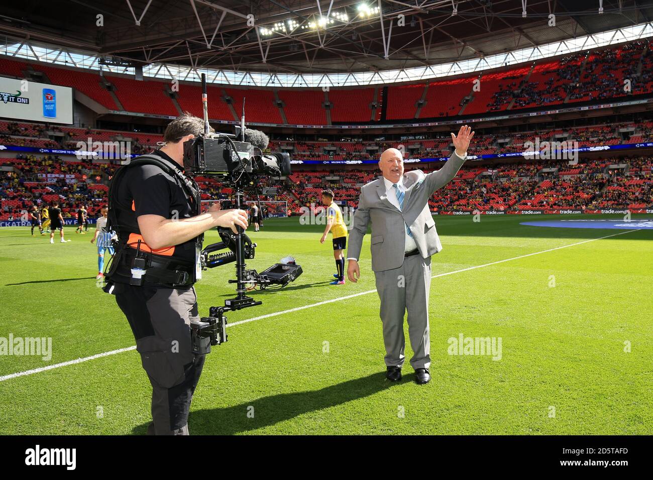 Former Coventry City player and manager John Sillett speaks to the ...