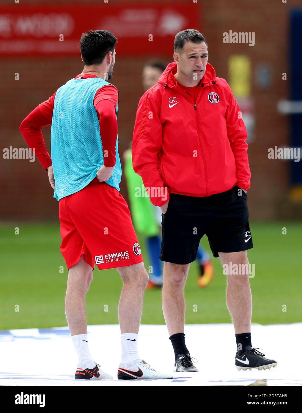 Charlton Athletic First team coach Simon Clark Stock Photo - Alamy