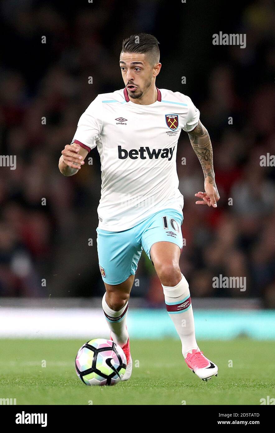 West Ham United's Manuel Lanzini Stock Photo - Alamy