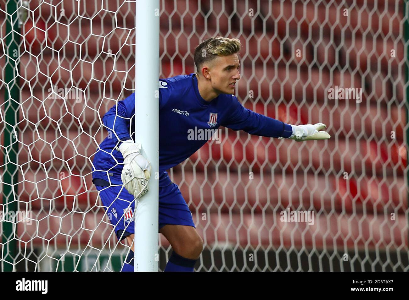 Stoke City goalkeeper Mitchell Allen Stock Photo - Alamy