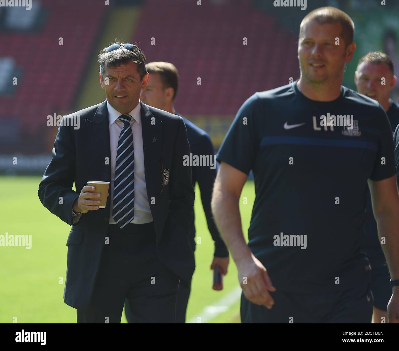 Southend United manager Phil Brown Stock Photo - Alamy