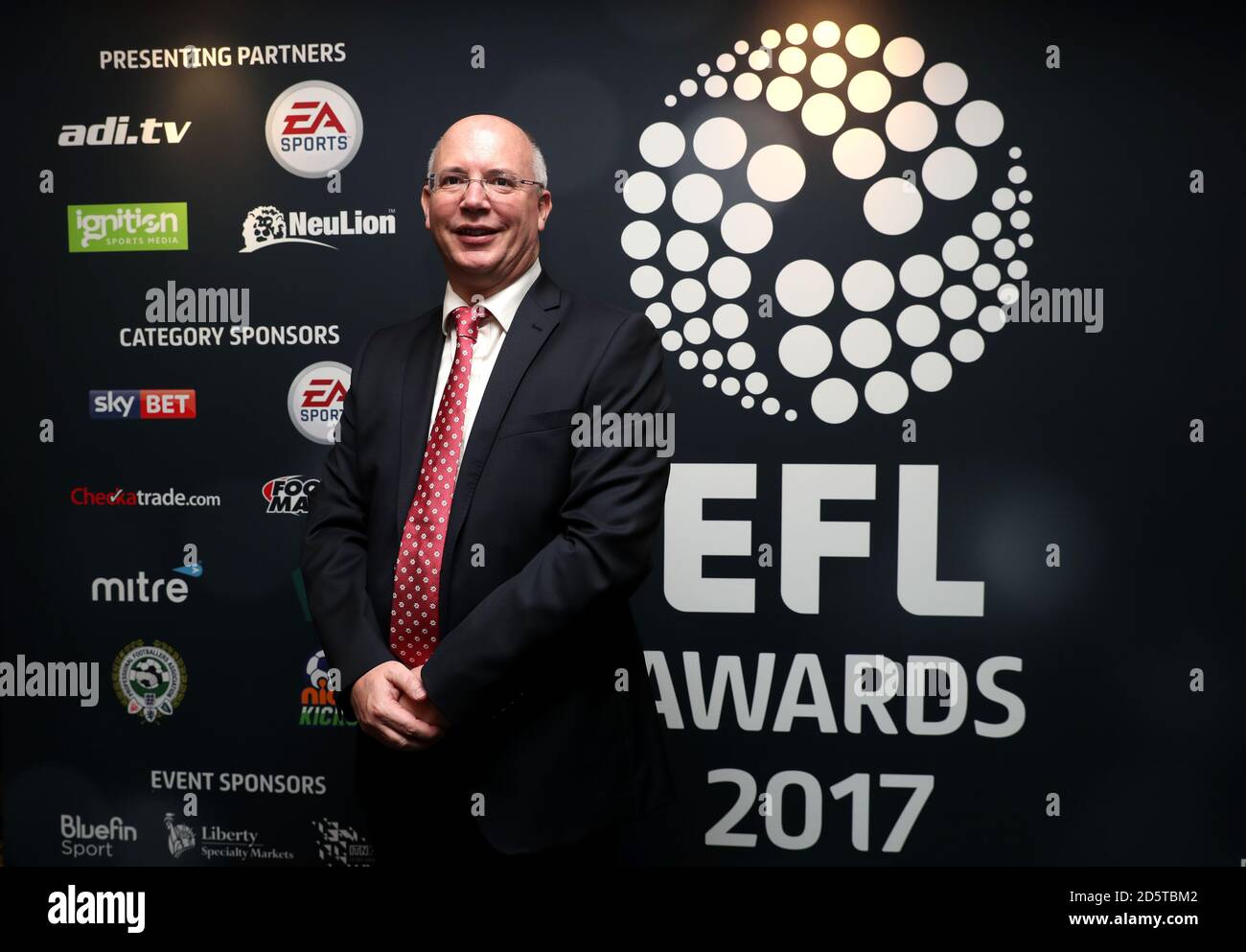Shaun Harvey EFL chief executive at the EFL awards at the London Hilton ...