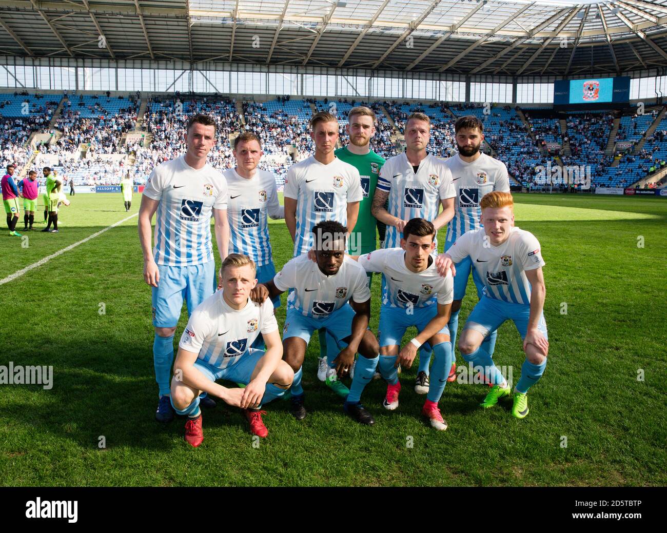 Coventry City team group Stock Photo - Alamy