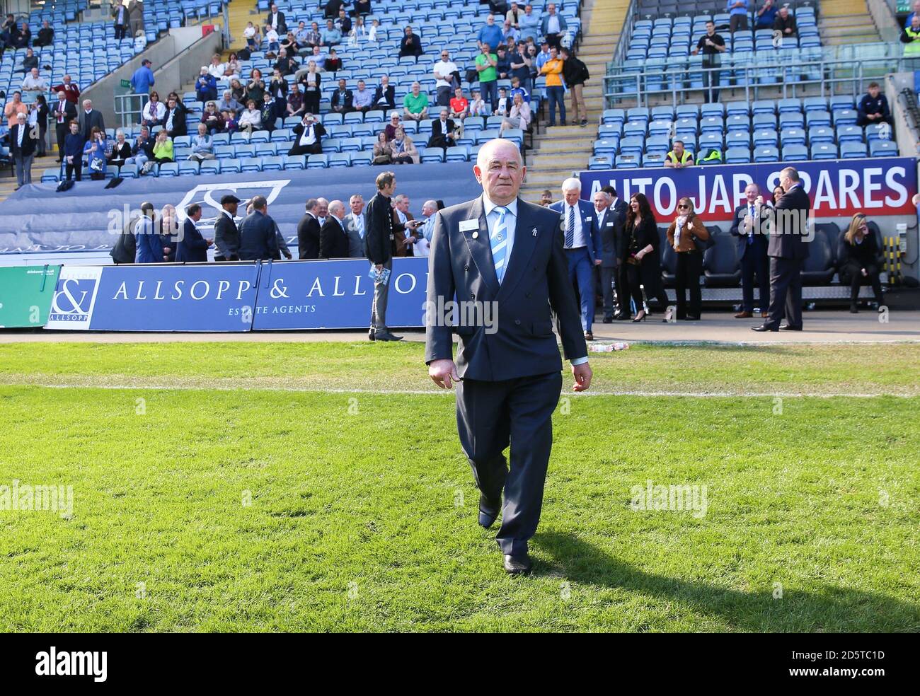 Former Coventry City player Quinton Young during the Legends Parade ...