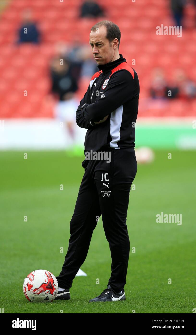 Barnsley first-team coach Jamie Clapham Stock Photo - Alamy