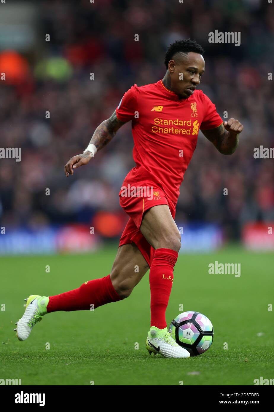 Liverpool's Nathaniel Clyne Stock Photo - Alamy