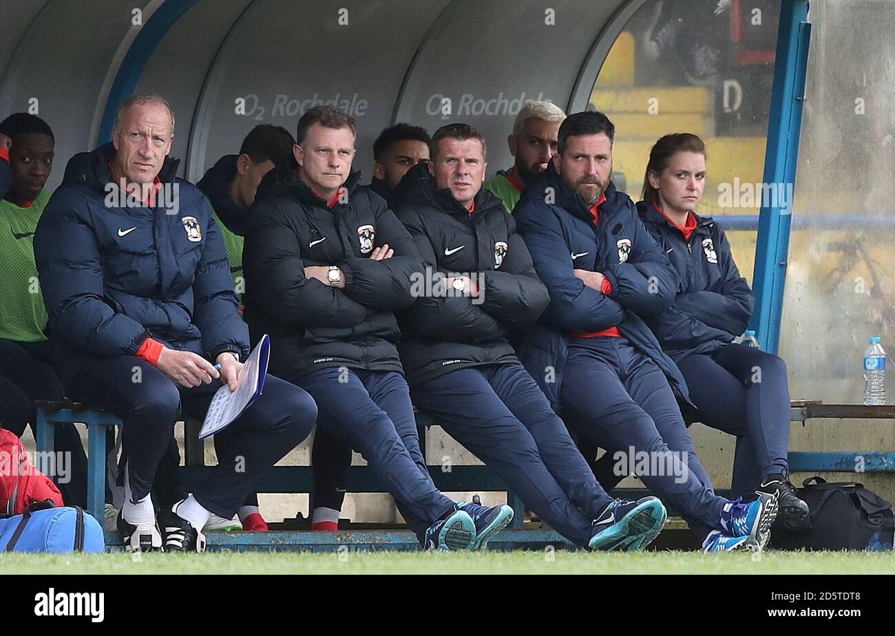 Bench football full length hi-res stock photography and images - Alamy