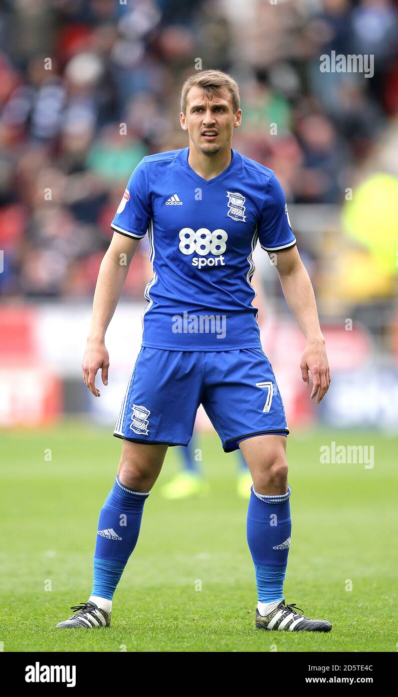 Birmingham City's Robert Tesche Stock Photo - Alamy