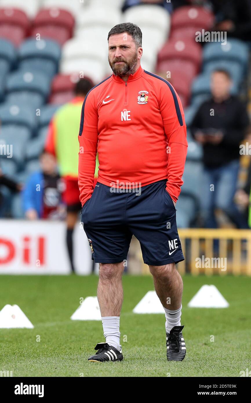 Coventry City First Team coach Nicky Eaden Stock Photo - Alamy
