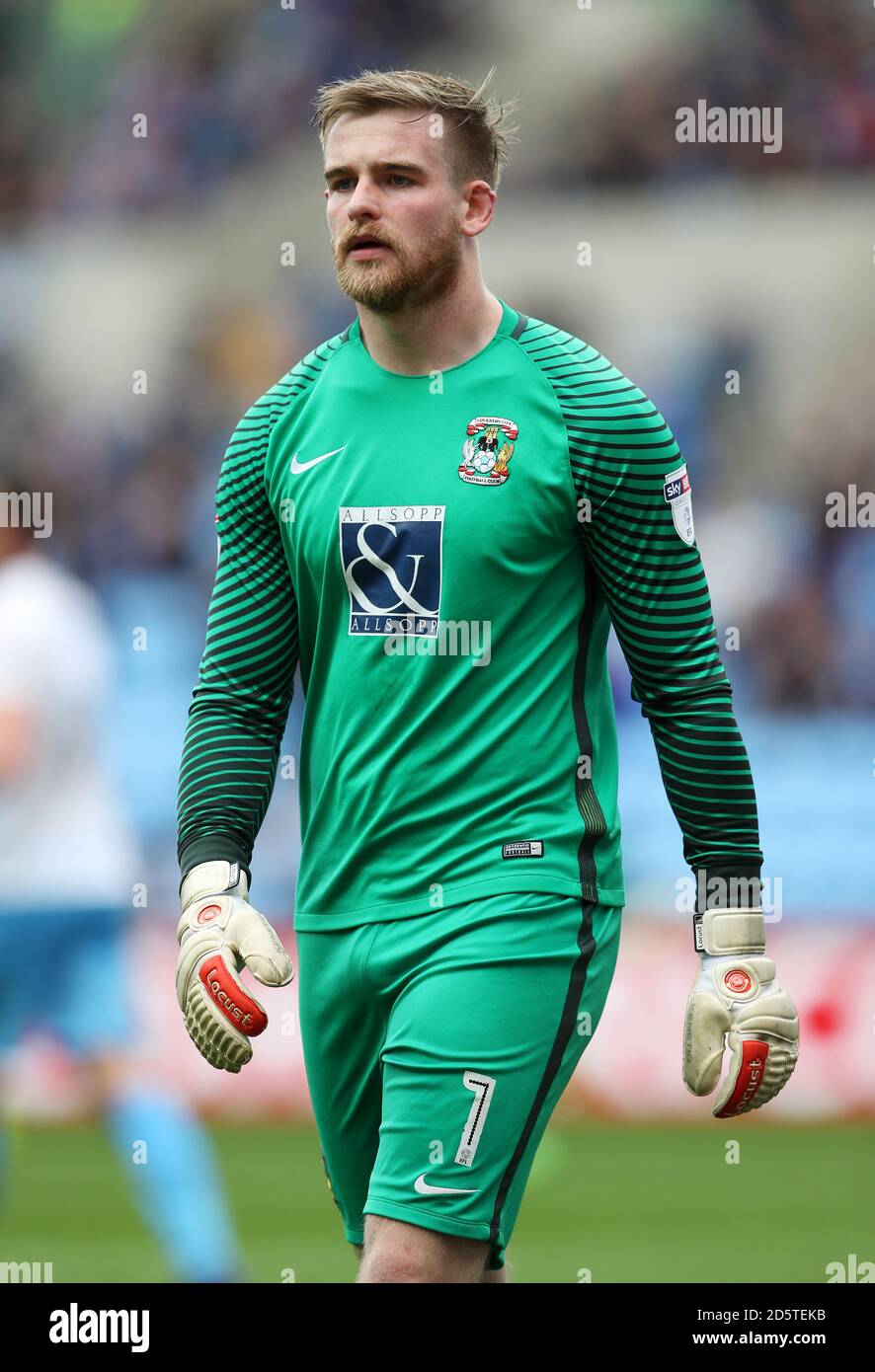 Coventry City goalkeeper Lee Burge Stock Photo - Alamy