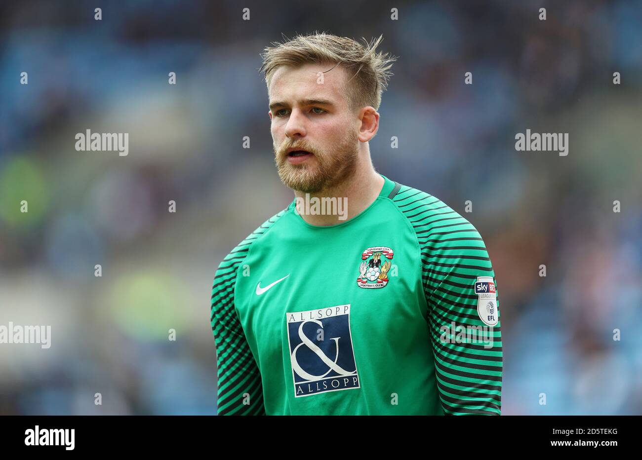 Coventry City goalkeeper Lee Burge Stock Photo - Alamy