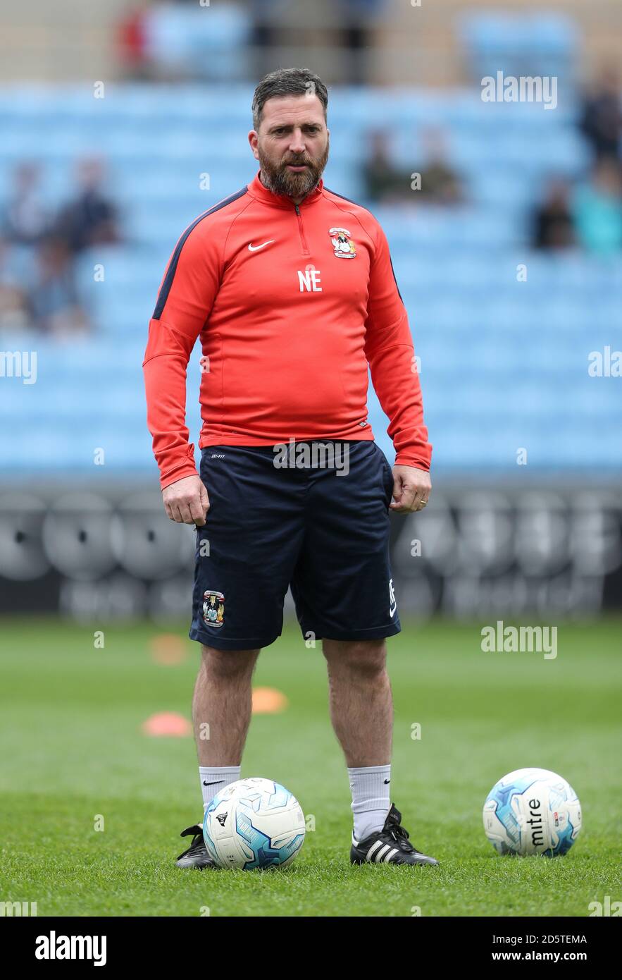 Coventry City's Senior Professional Development Phase Coach Nicky Eaden ...