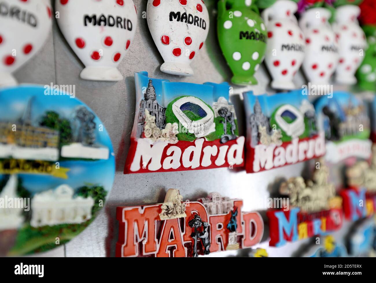 Madrid fridge magnets hi-res stock photography and images - Alamy