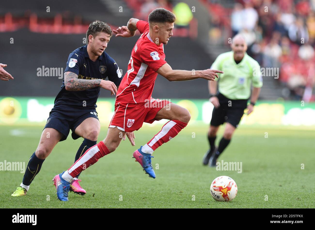 Bristol City's Jamie Paterson in action Stock Photo - Alamy