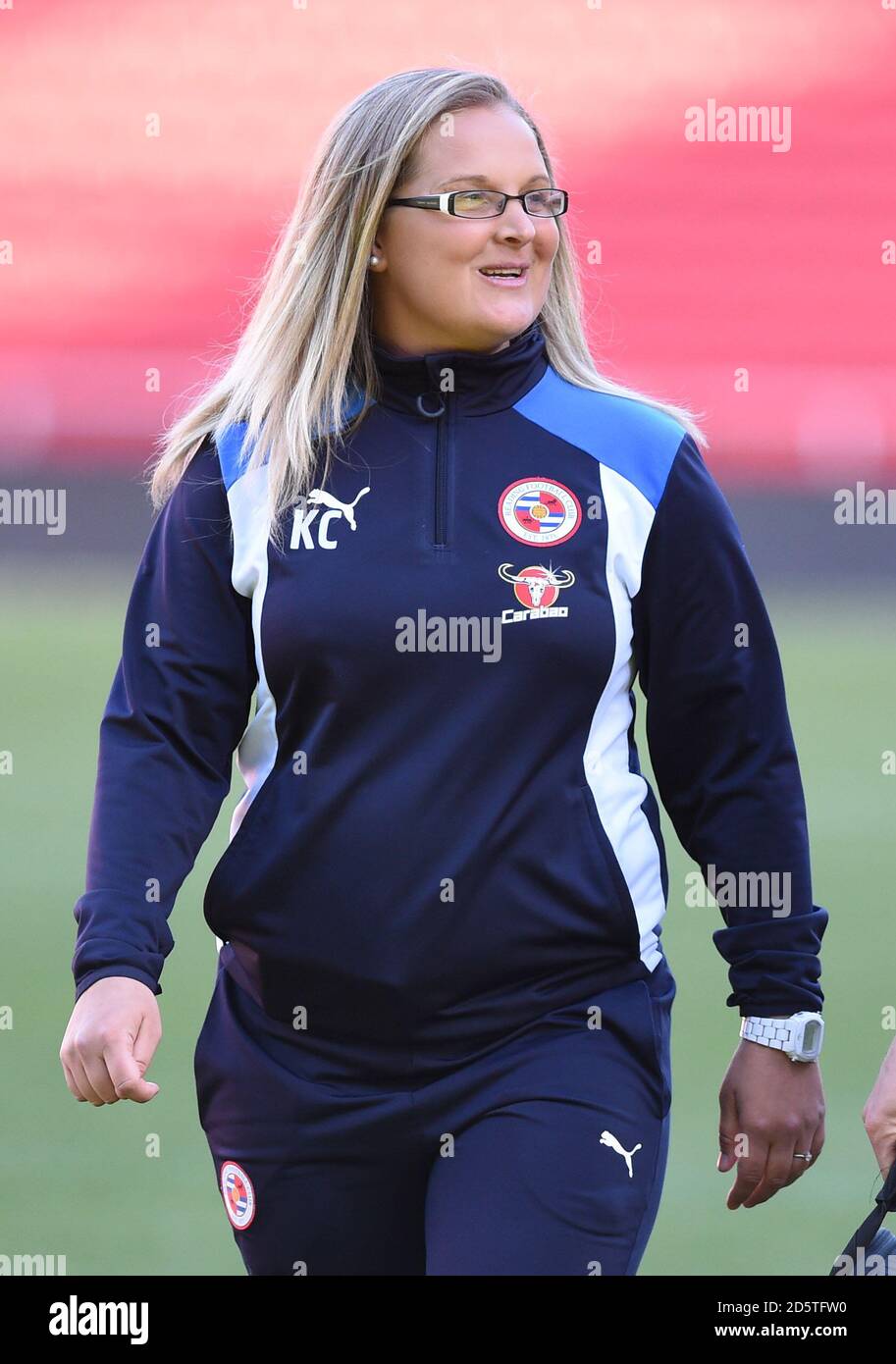 Reading Women manager Kelly Chambers Stock Photo - Alamy