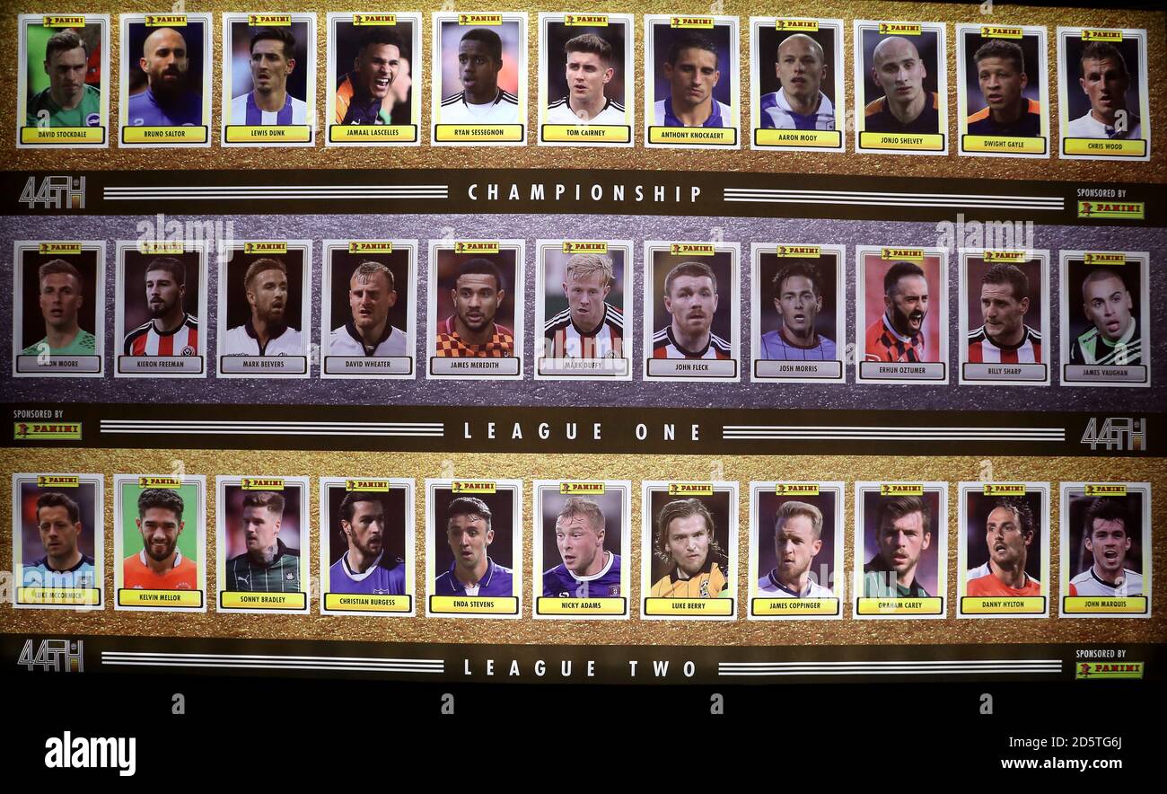 Venue layout with Divisional winners displayed on boards ready for ...