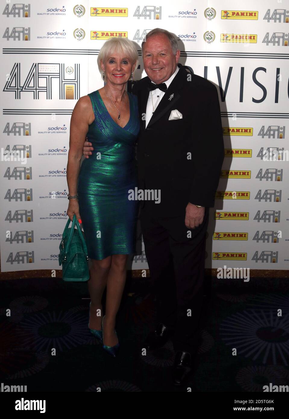 Barry Fry and Kirstine Fry attending the Professional Footballers ...