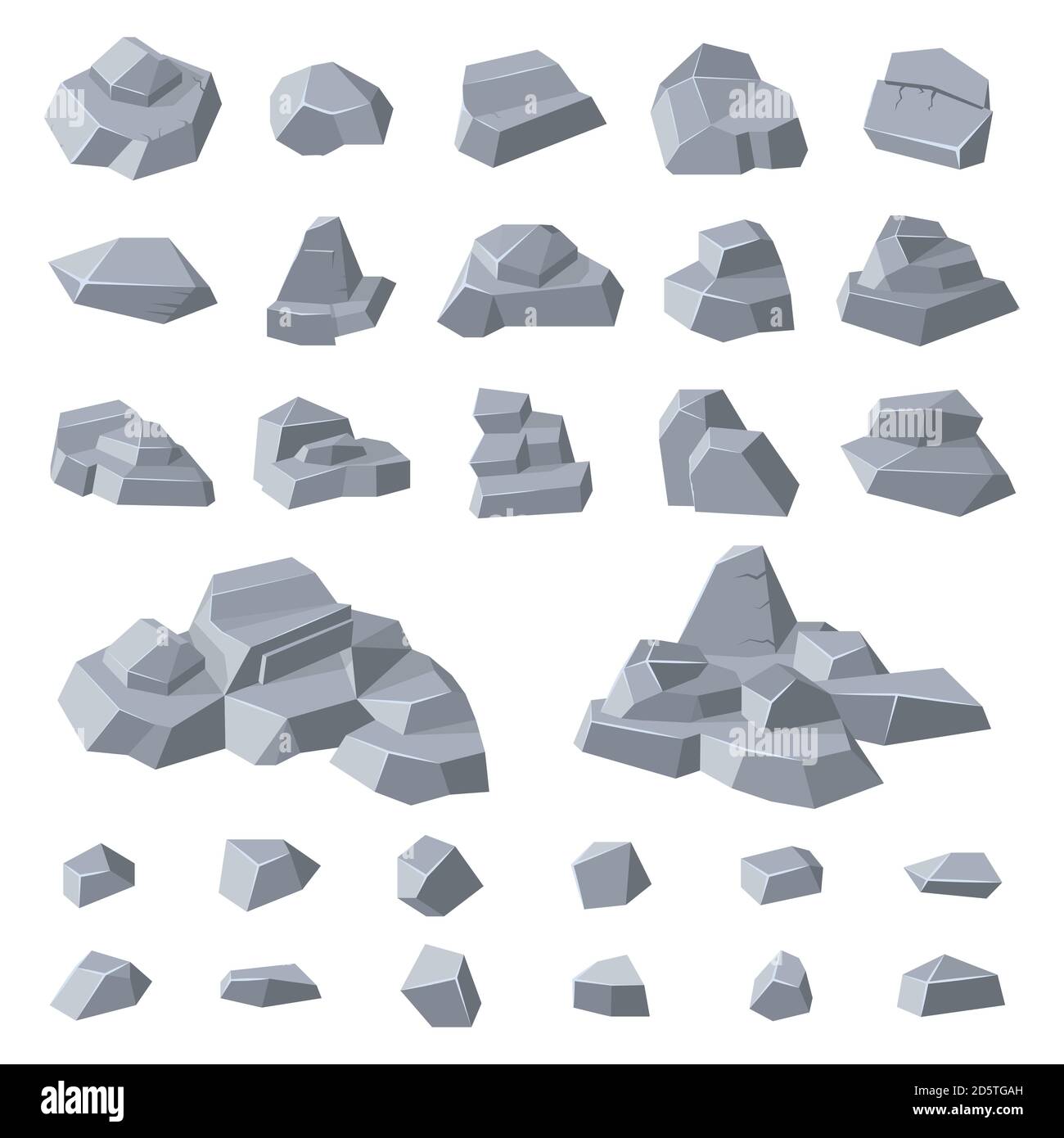 Grey gravel Stock Vector Images - Alamy