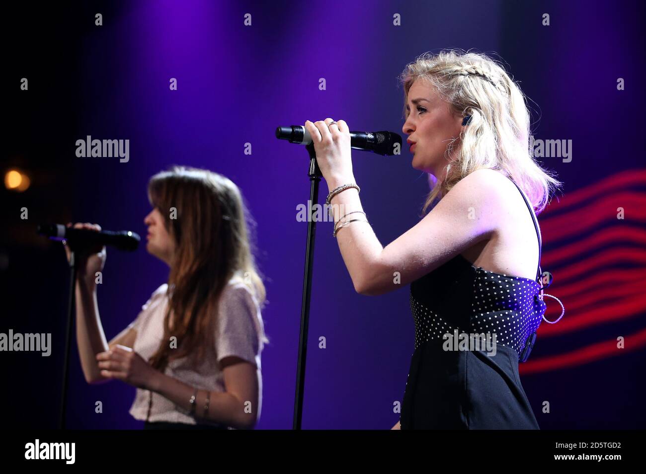 Ward Thomas (Catherine and Lizzy Ward Thomas) perform during the ...