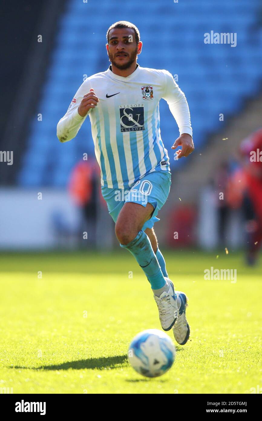 Coventry City's Marcus Tudgay Stock Photo - Alamy