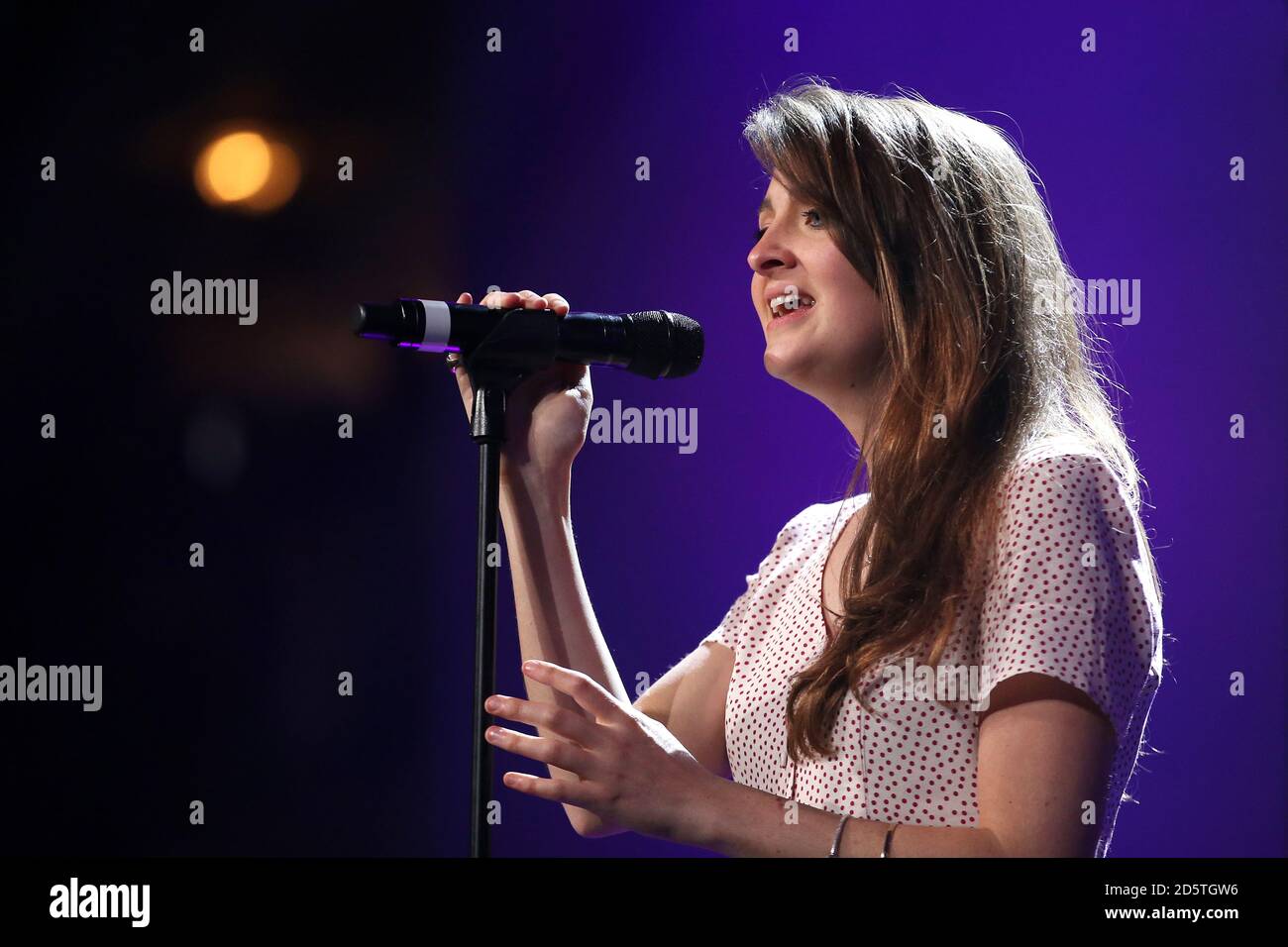 Catherine Ward Thomas of Ward Thomas performing during the Professional ...