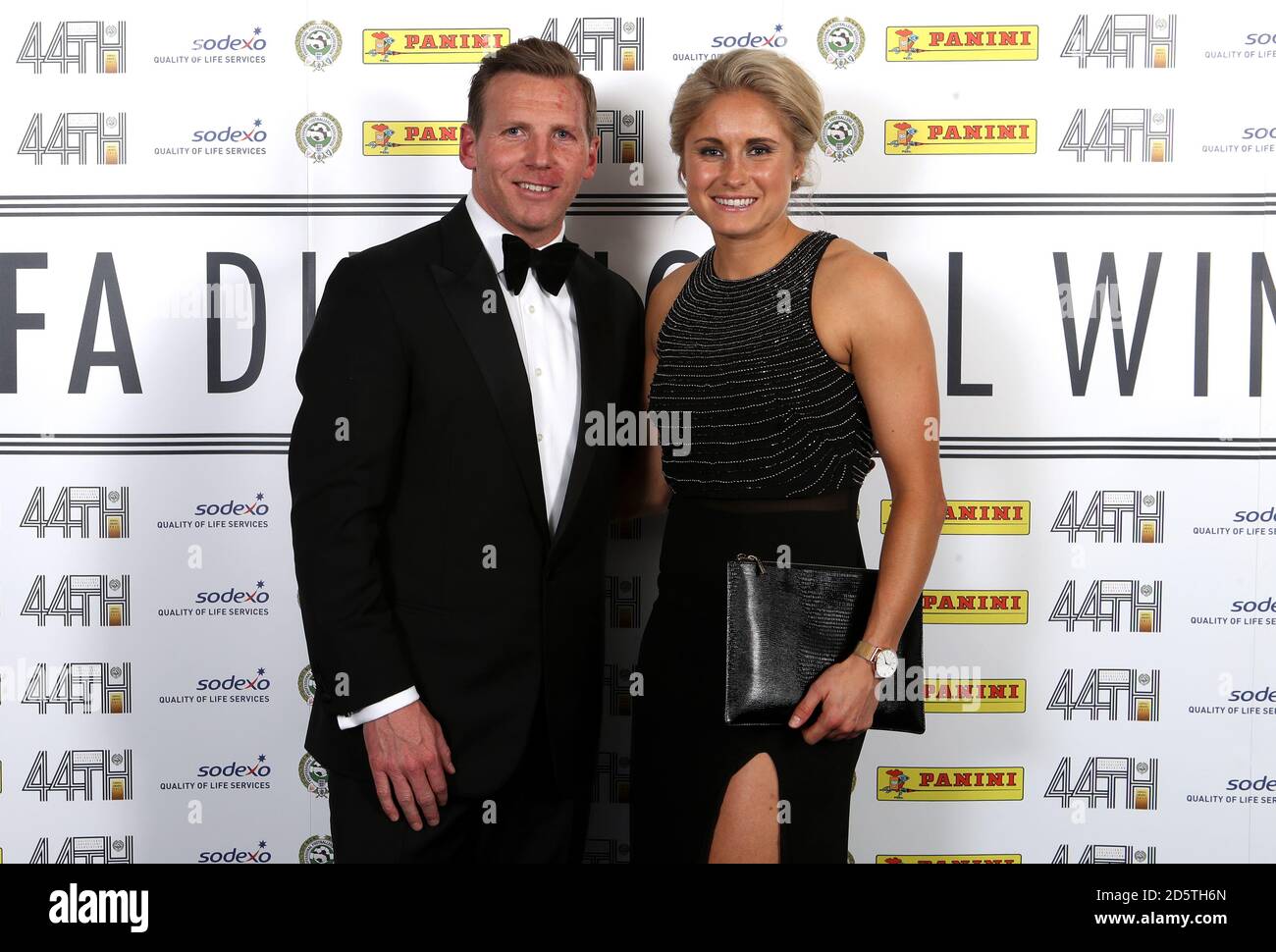 Steph Houghton (right) with Ritchie Humphreys (left Stock Photo - Alamy
