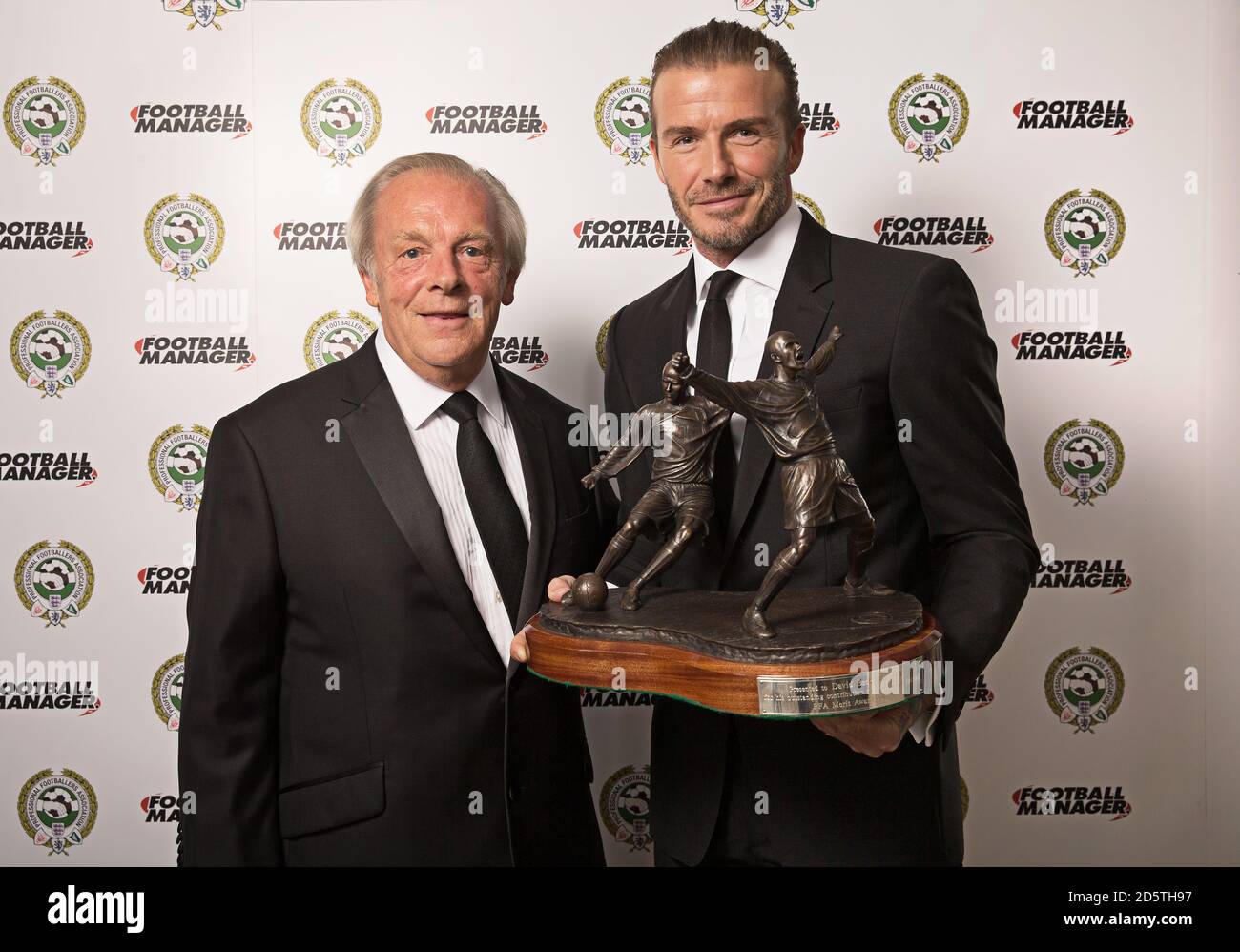 David Beckham OBE who has won the PFA award for Outstanding ...