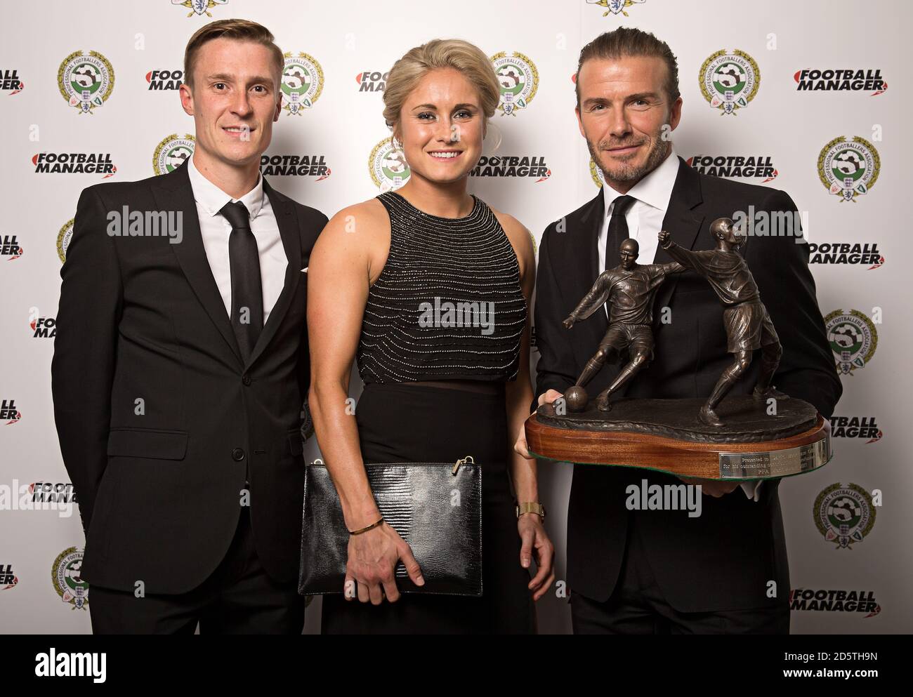 David Beckham OBE who has won the PFA award for Outstanding ...