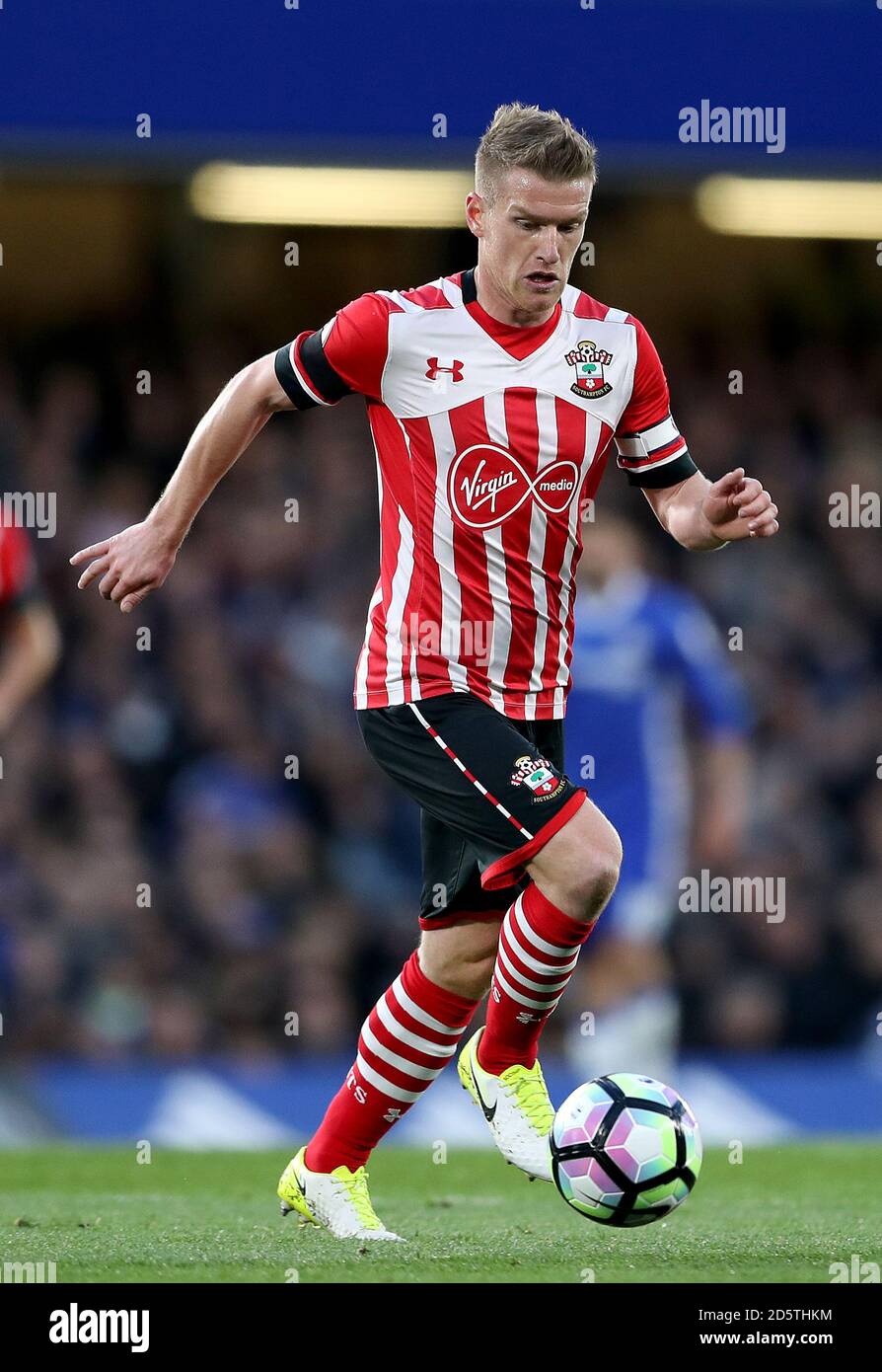 Southampton's Steven Davis Stock Photo - Alamy