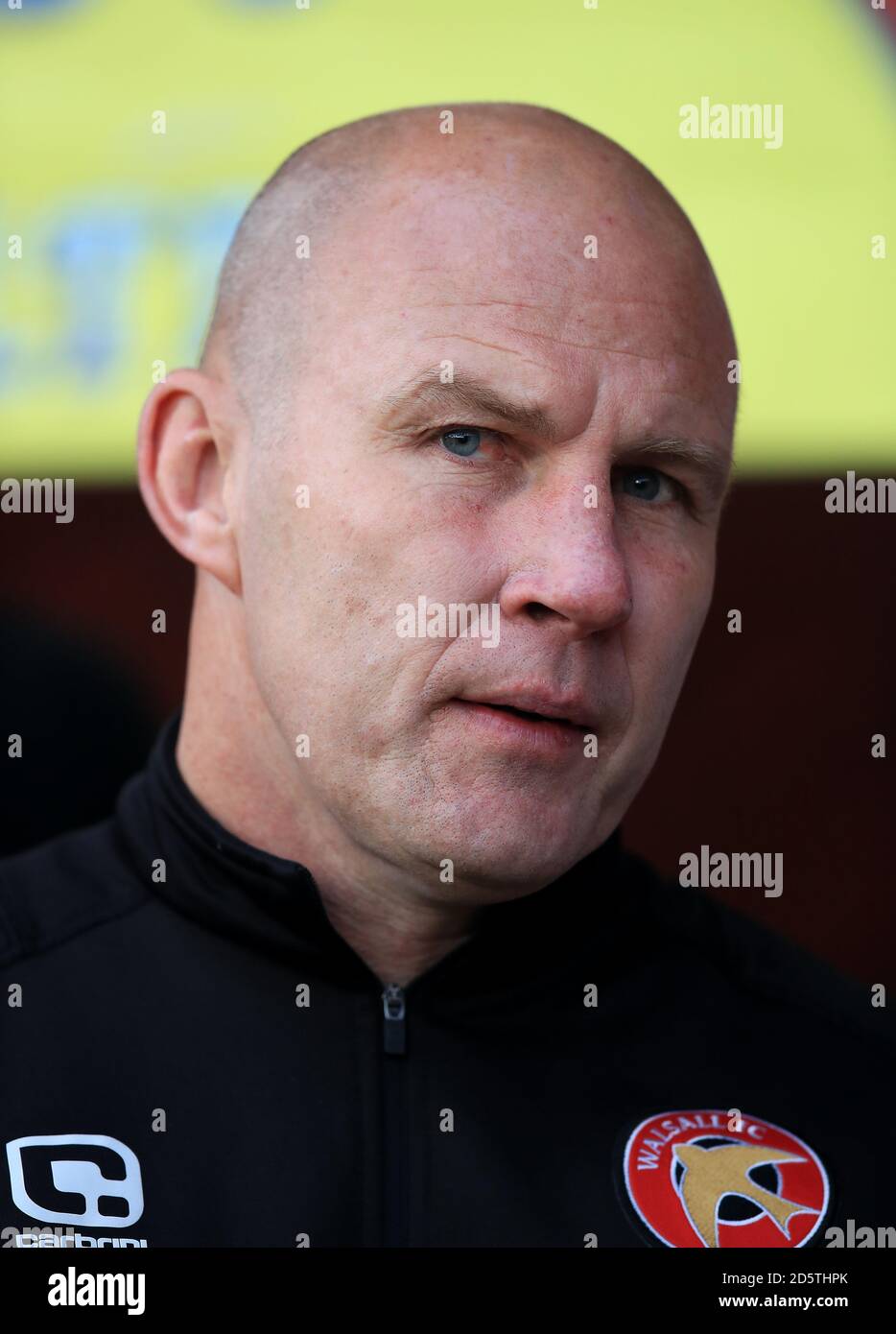 Walsall's manager Jon Whitney Stock Photo - Alamy