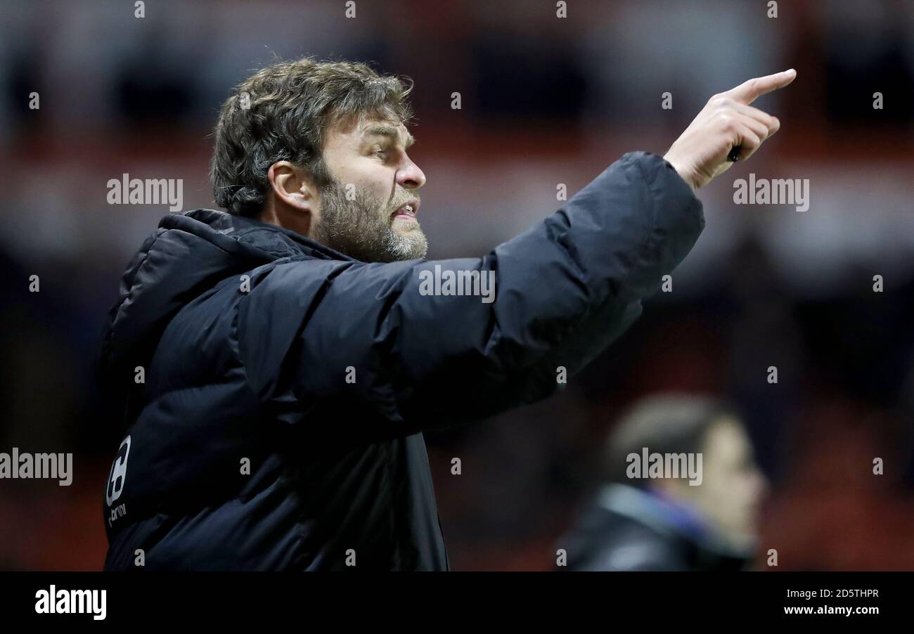 Walsall coach Neil Cutler Stock Photo - Alamy