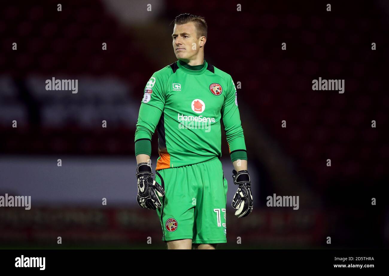 Walsall's goalkeeper Craig MacGillivray Stock Photo - Alamy