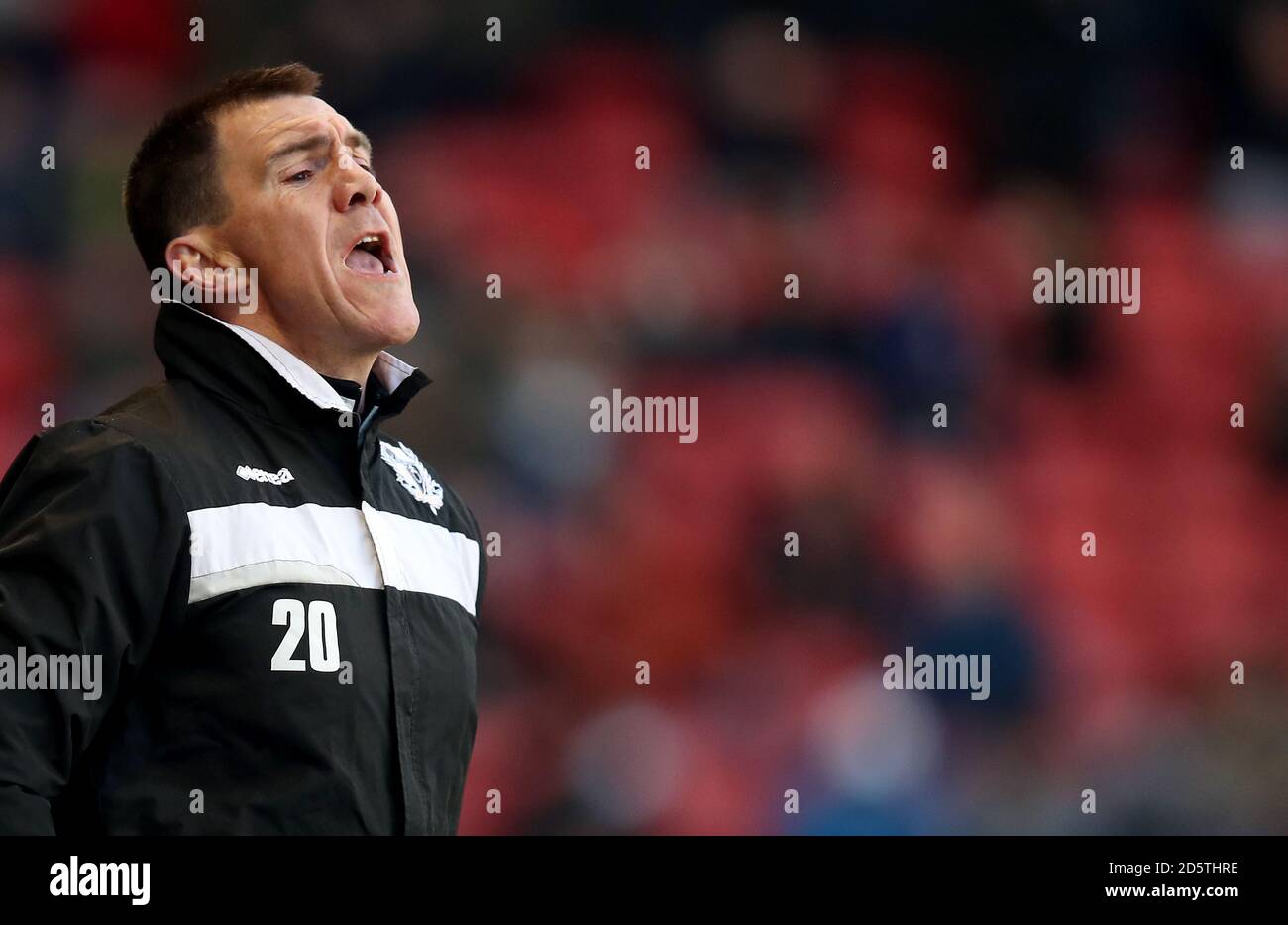 First team coach Chris Morgan Stock Photo - Alamy