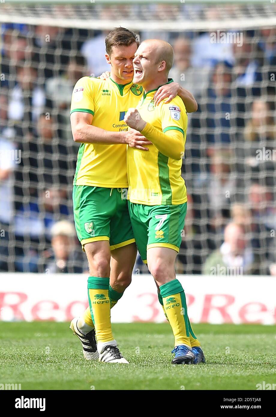 Norwich City's Steven Naismith celebrates scoring his sides opening ...