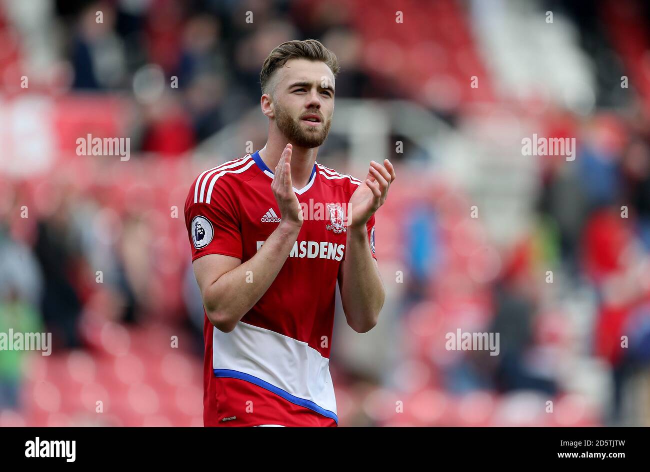 Middlesbrough's Callum Chambers after the 2-2 draw Stock Photo - Alamy