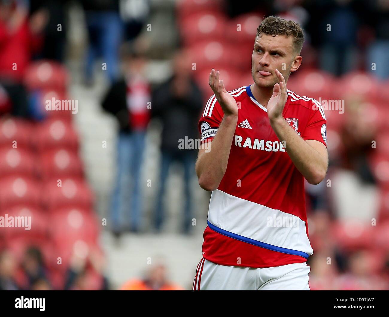 Middlesbrough's Ben Gibson after the 2-2 draw Stock Photo - Alamy