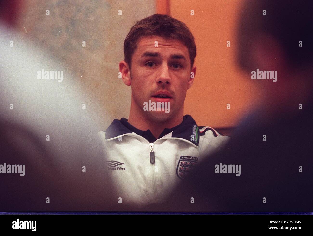 England's Kevin Phillips talks to the press about his first cap Stock ...