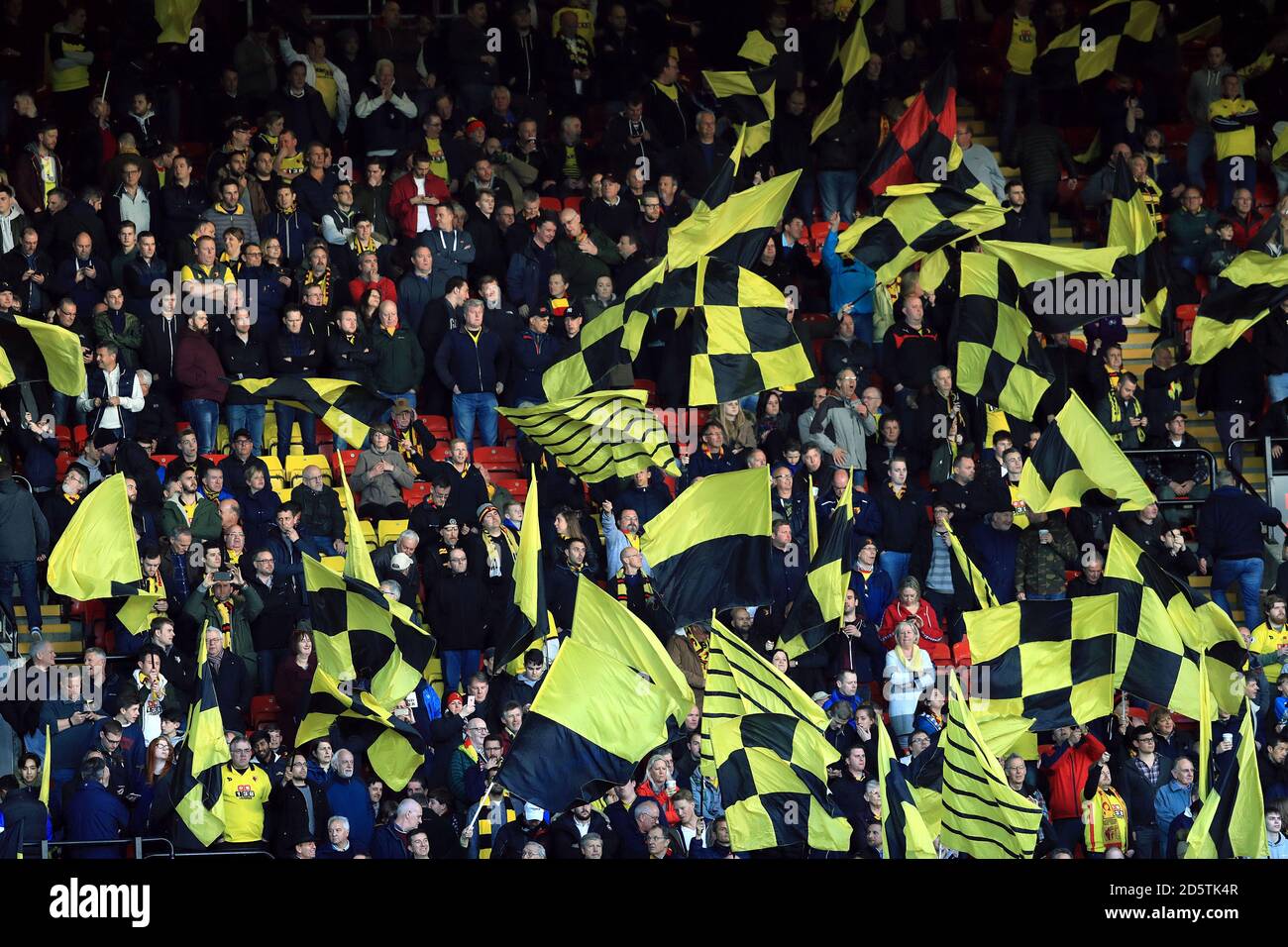 Watford fans in stands hi-res stock photography and images - Alamy