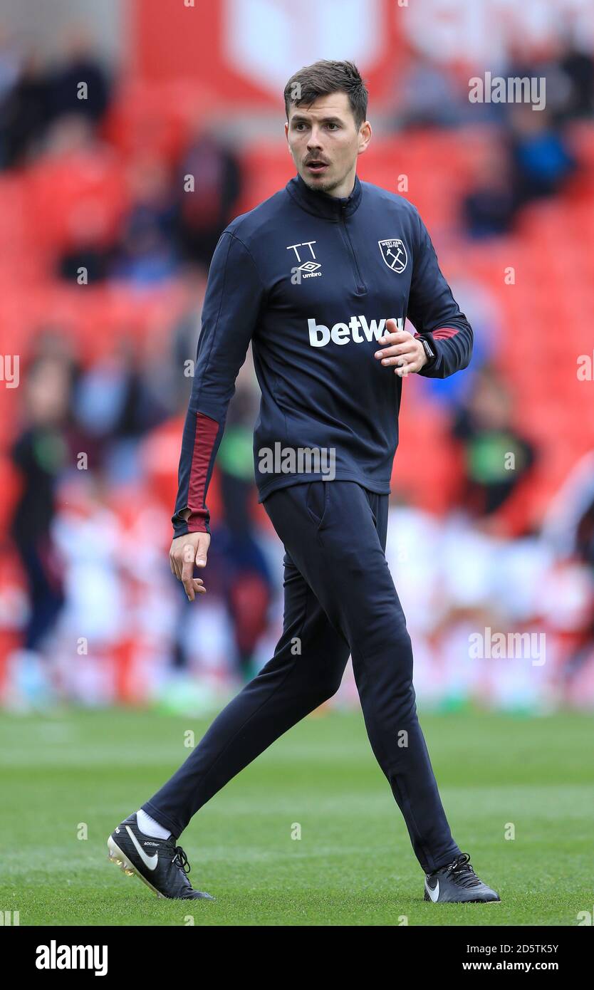 West Ham United sports scientist Tom Taylor Stock Photo - Alamy