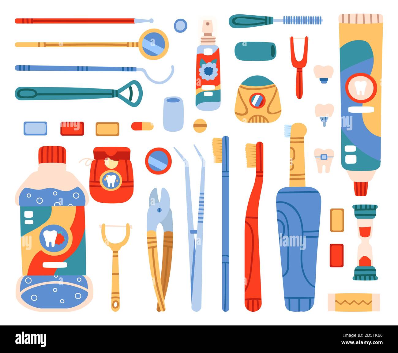 Dental Hygienist Clipart Tools