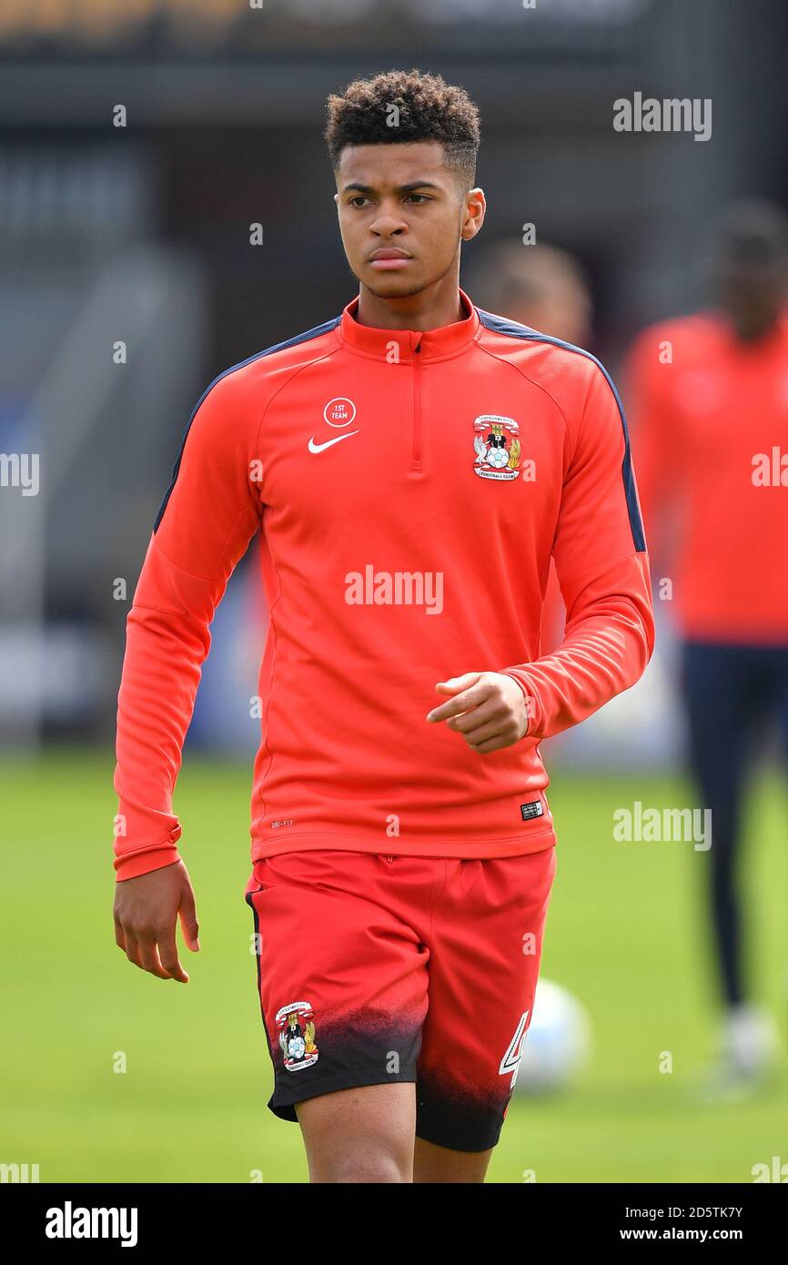 Coventry City's Jordan Thompson Stock Photo - Alamy