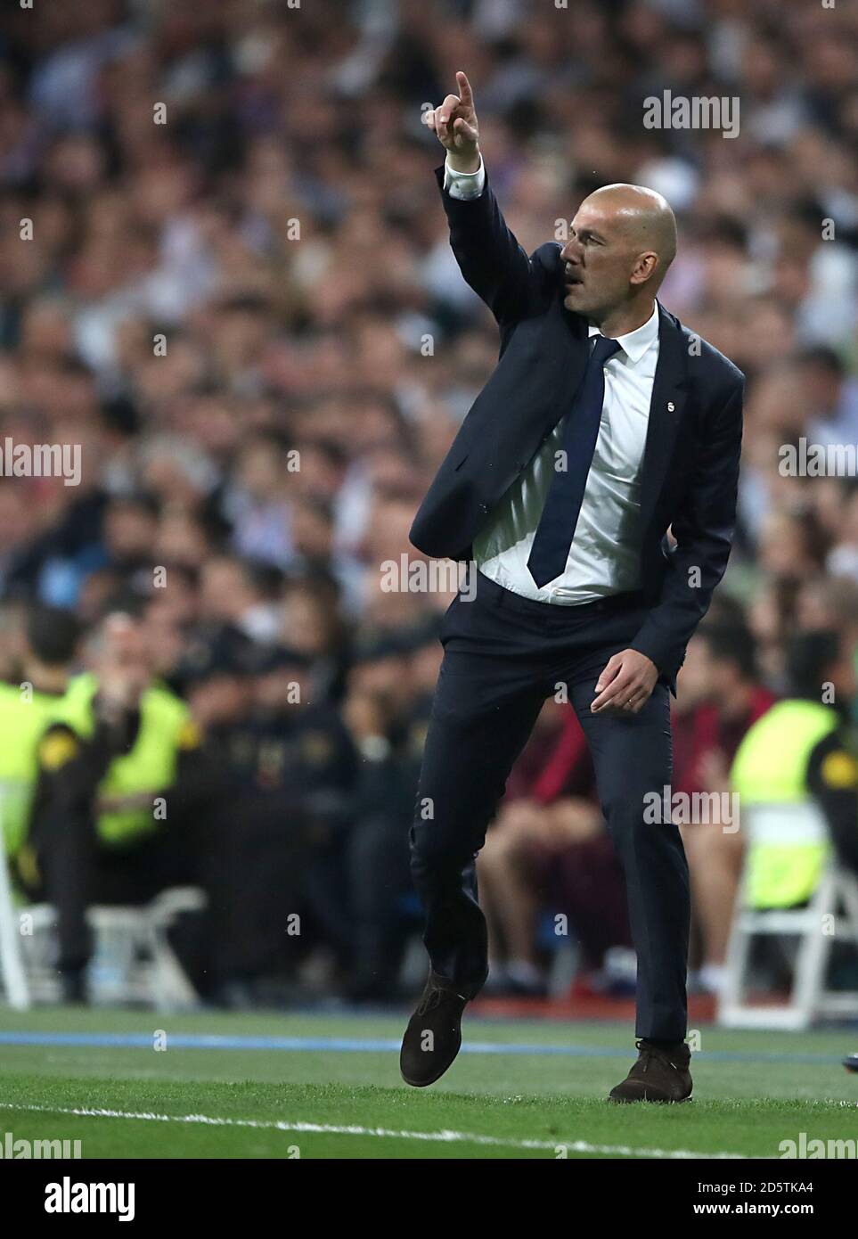 Real Madrid Manager Zinedine Zidane Stock Photo - Alamy