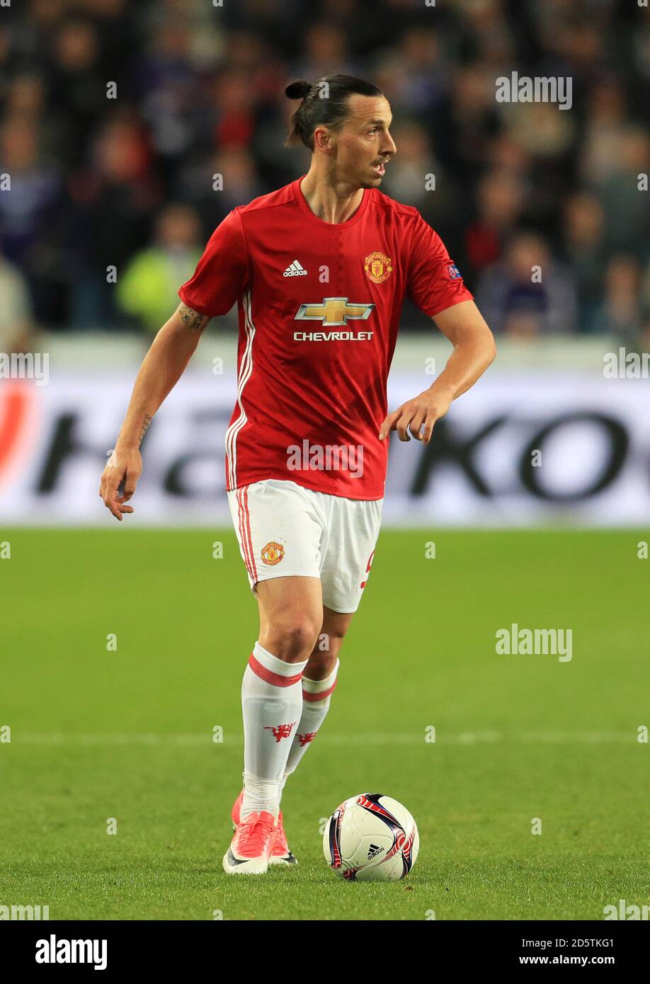 Manchester United's Zlatan Ibrahimovic Stock Photo - Alamy